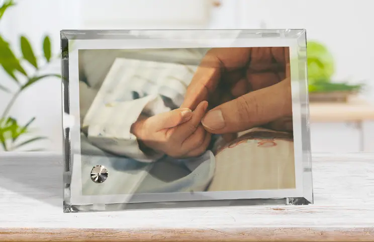 Personalised Crystal Photo Frames | Printerpix
