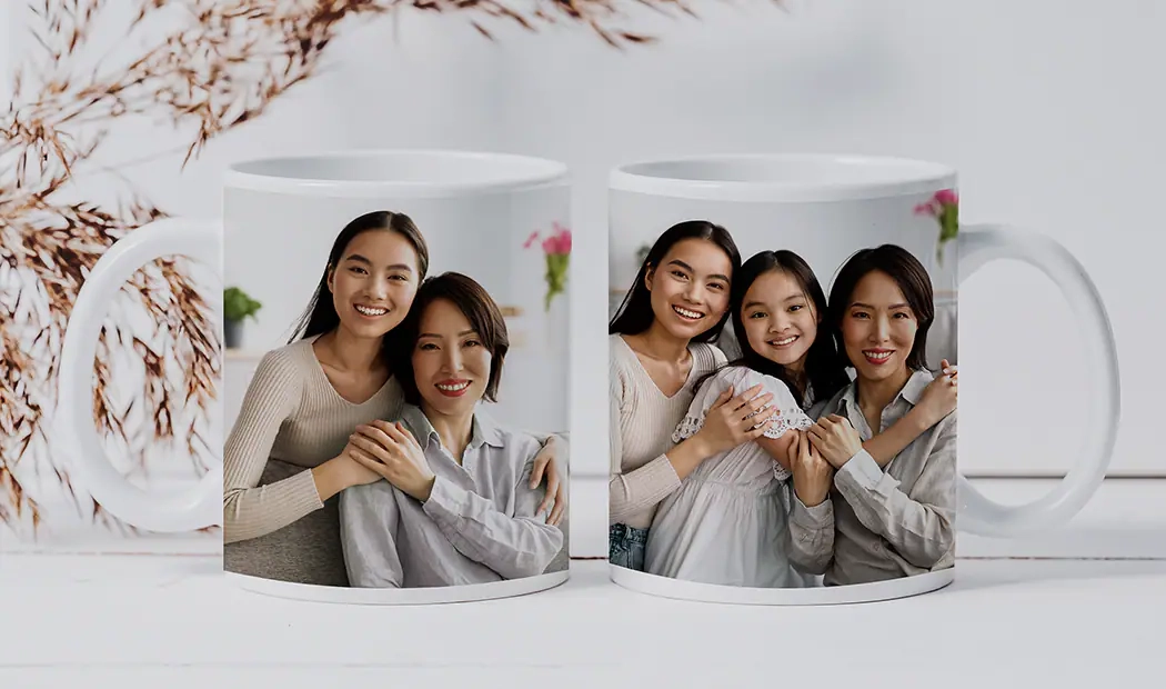 Custom Picture Mugs - Custom Mothers Day Gifts