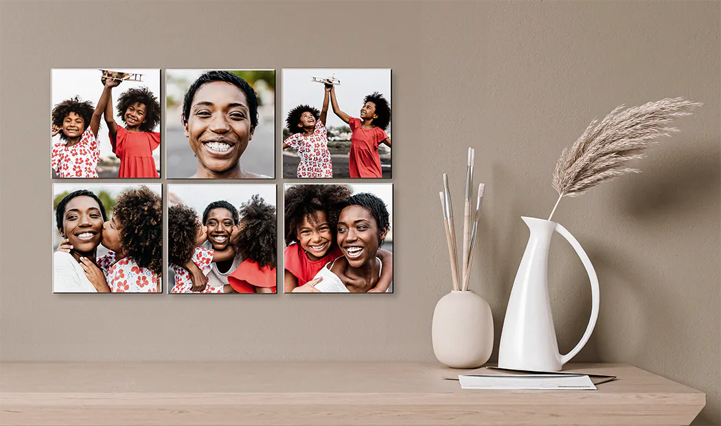 Custom Photo Tiles | Personalized Photo Gifts | Printerpix