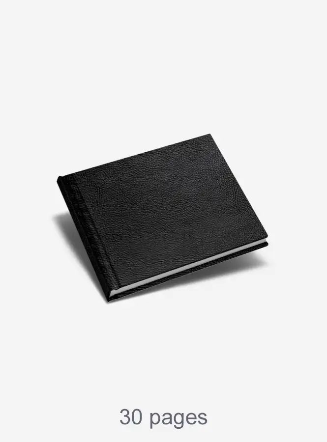 Plain Leather Book Cover