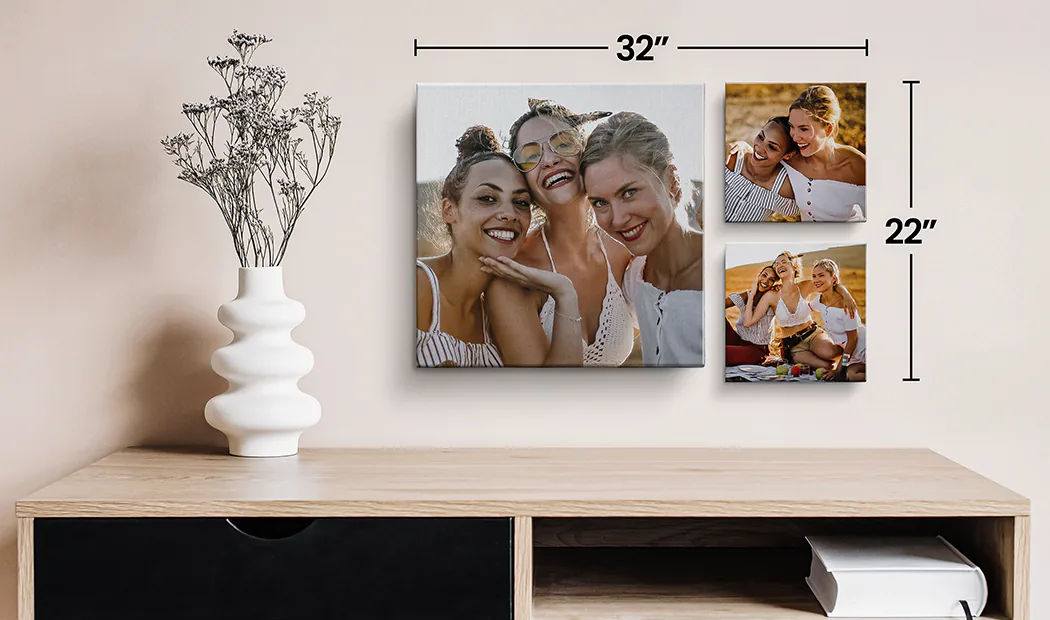 Multi Panel Canvas Wall Display | Create Canvas Wall Art