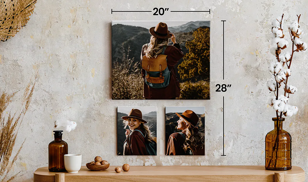 Multi Panel Canvas Wall Display | Create Canvas Wall Art
