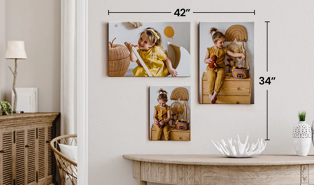 Multi Panel Canvas Wall Display | Create Canvas Wall Art